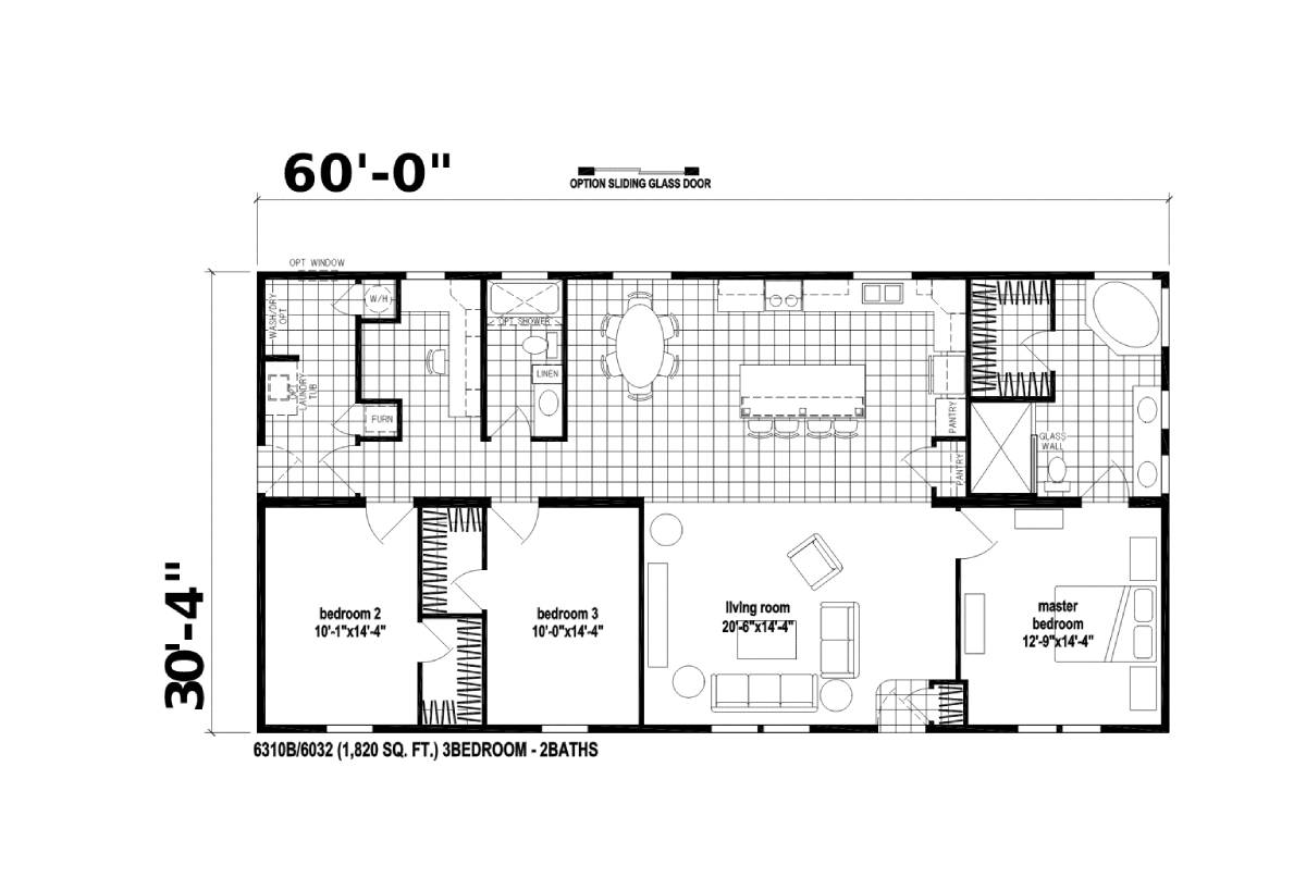 Skyliner 6310B by Skyline Homes - Texas Home Outlet